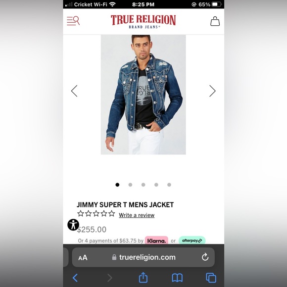 True Religion | Jackets & Coats | True Religion K8 Dust Bowl Jimmy ...